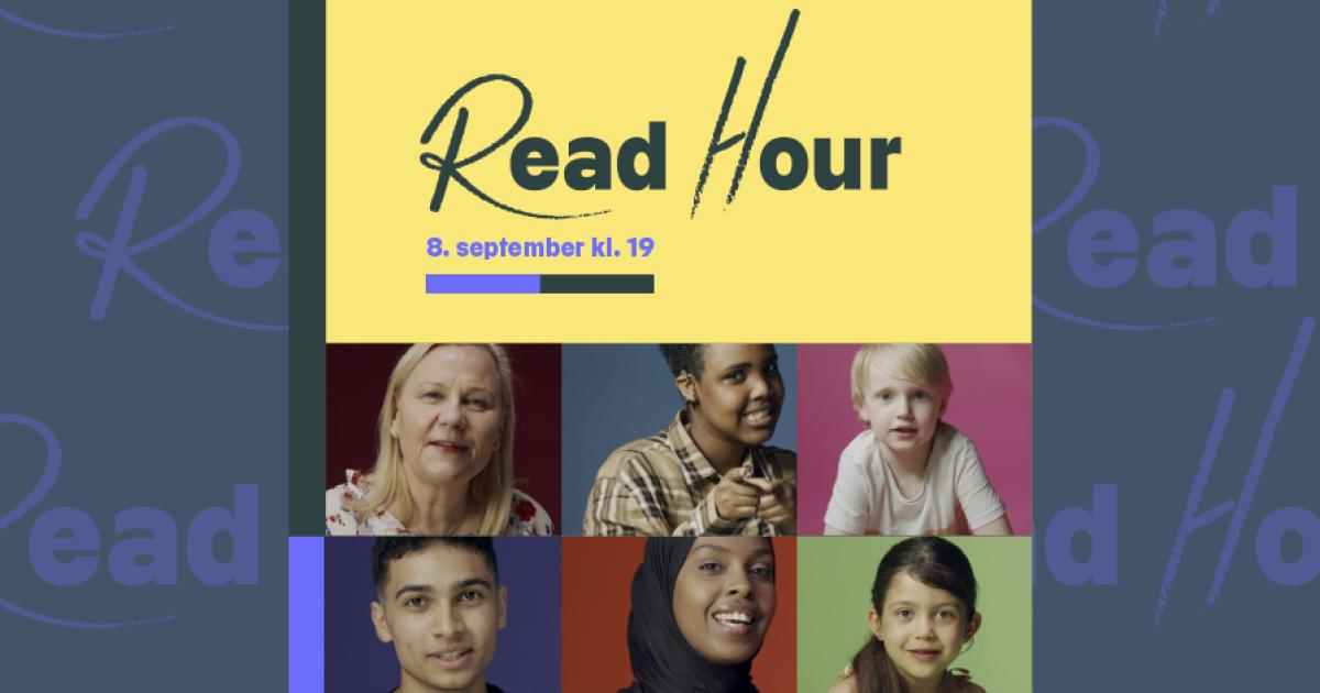 Find læsestof til årets Read Hour | Aalborg Bibliotekerne