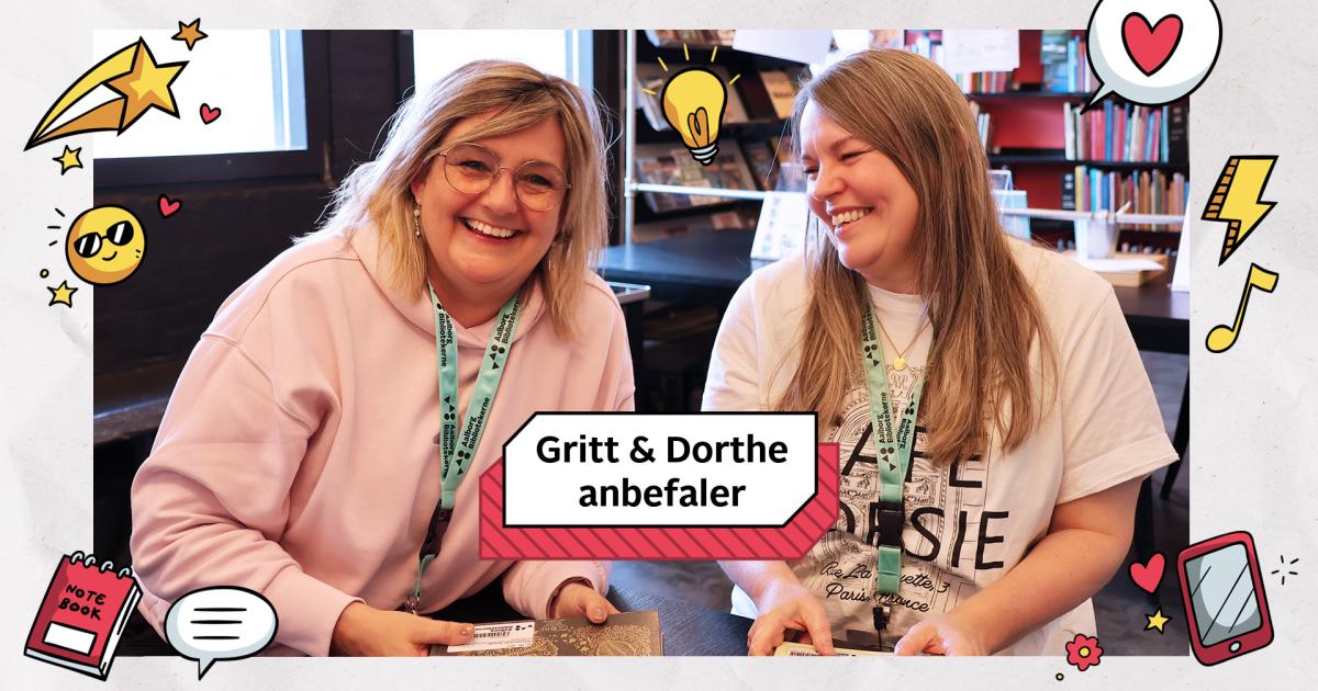 Dorthe og Gritt anbefaler: Sjove tegneserie-bøger | Aalborg Bibliotekerne